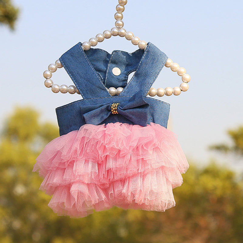 Vestido Laço - Rosa Jeans – Pipet